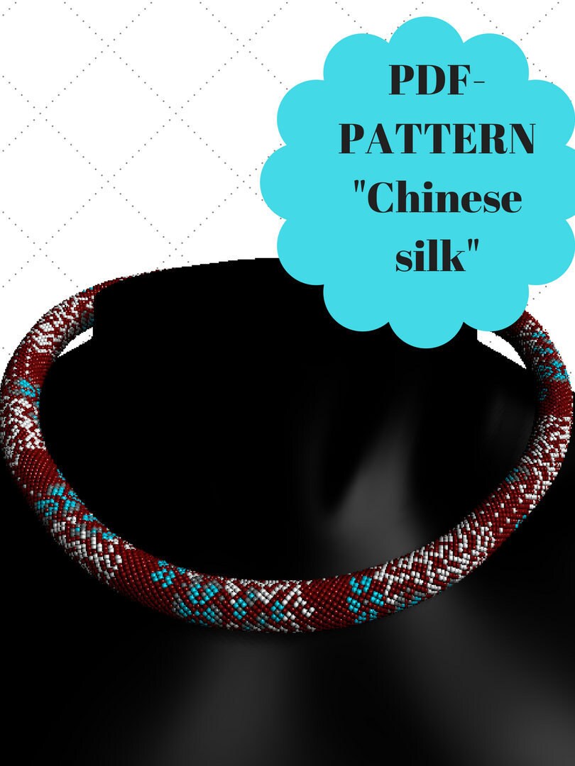 Beaded Pattern for Seed Beads Bead Crochet Pattern Bead - Etsy