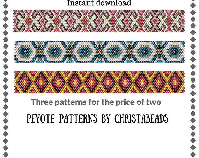 Animal Peyote Pattern, Peyote Stitch Leopard Bracelet Pattern PDF ...