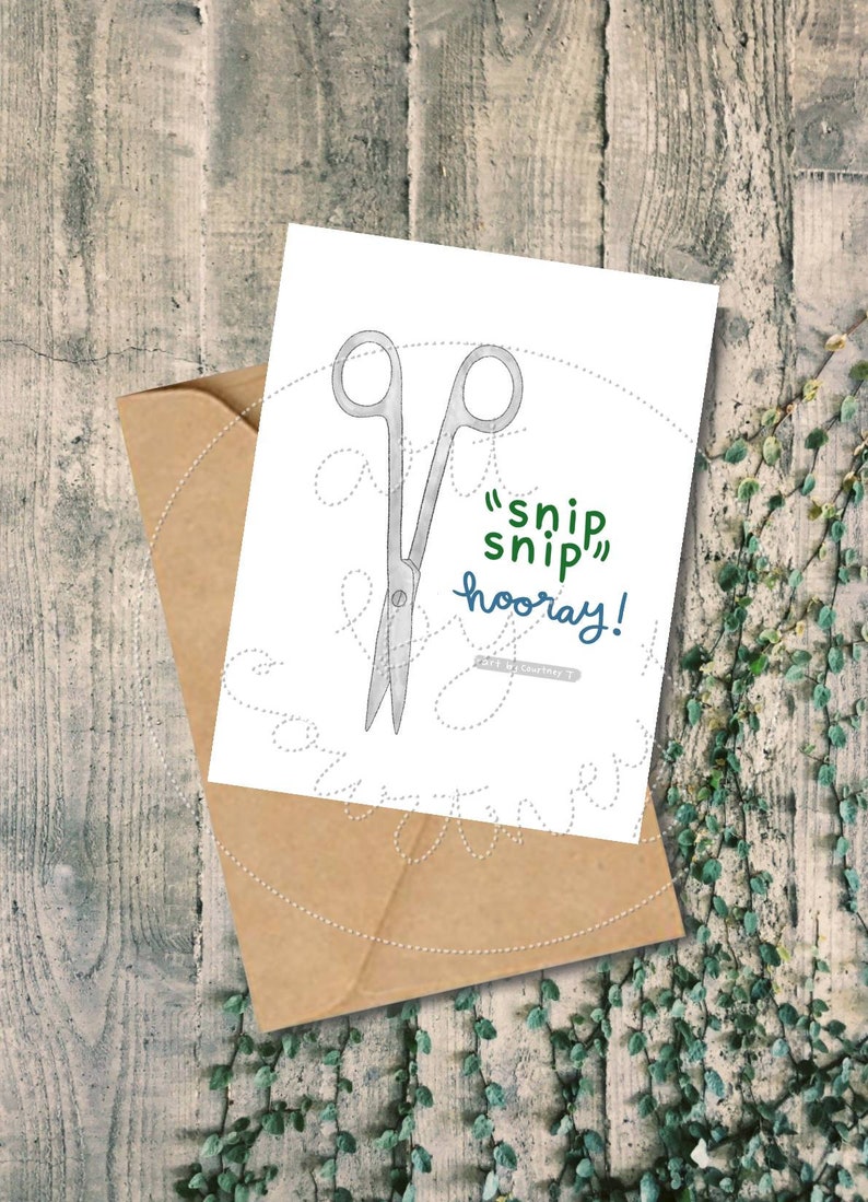 Digital Download ** | Vasectomy Printable Card | Pdf Vasectomy Card ...