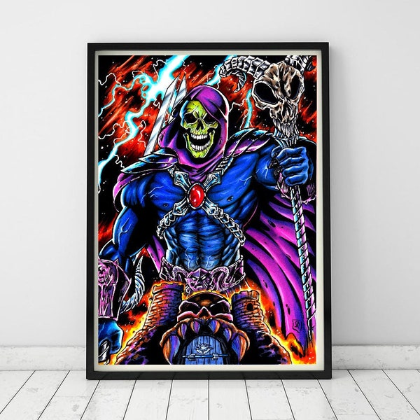 Masters of the Universe Poster - Etsy