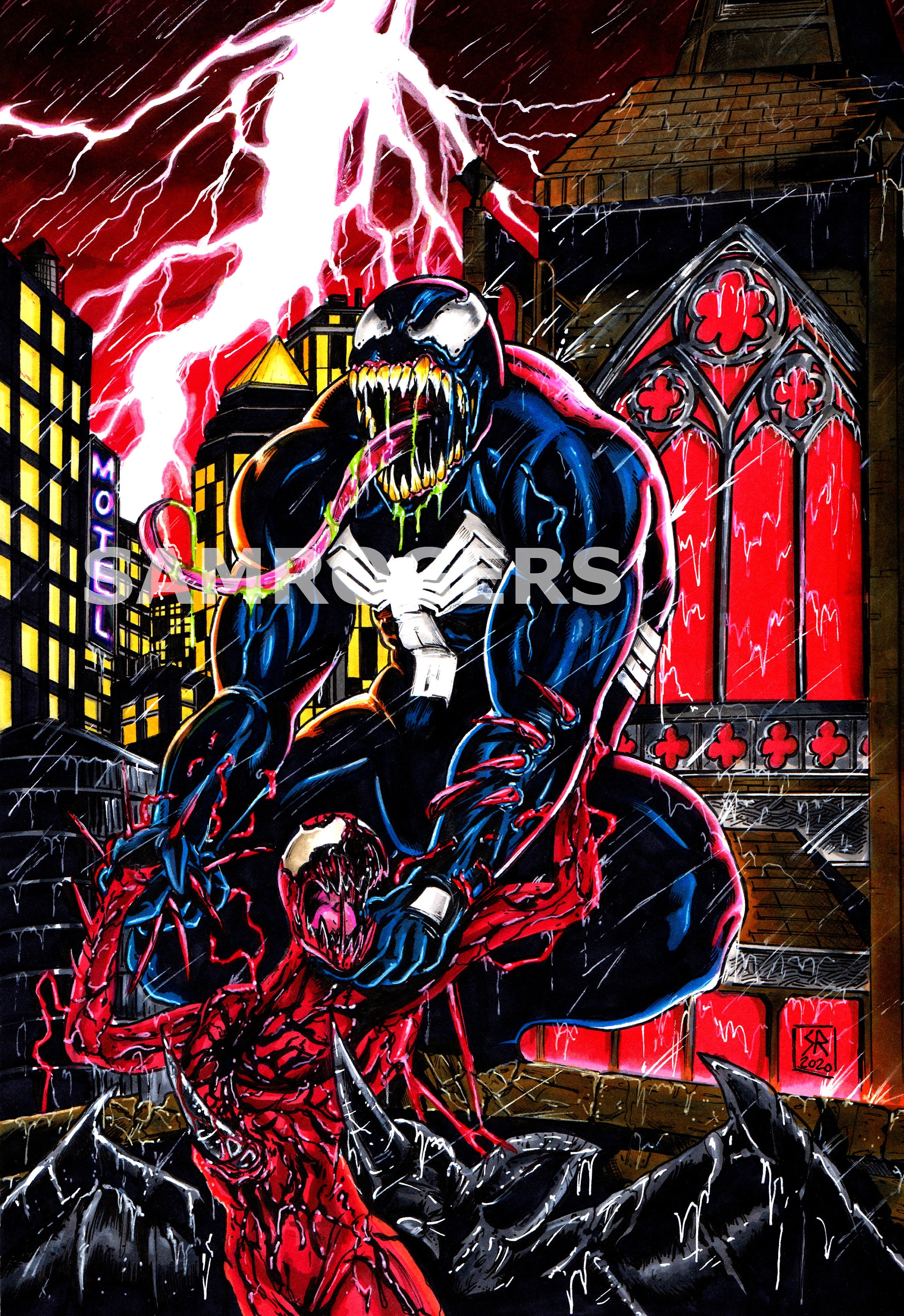 Spiderman 4 Carnage Poster