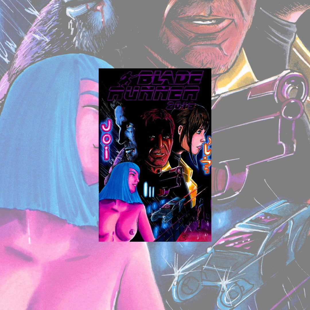 Blade Runner 2049 Blank Sketch Comic Cover Art by Sam Rogers - Etsy