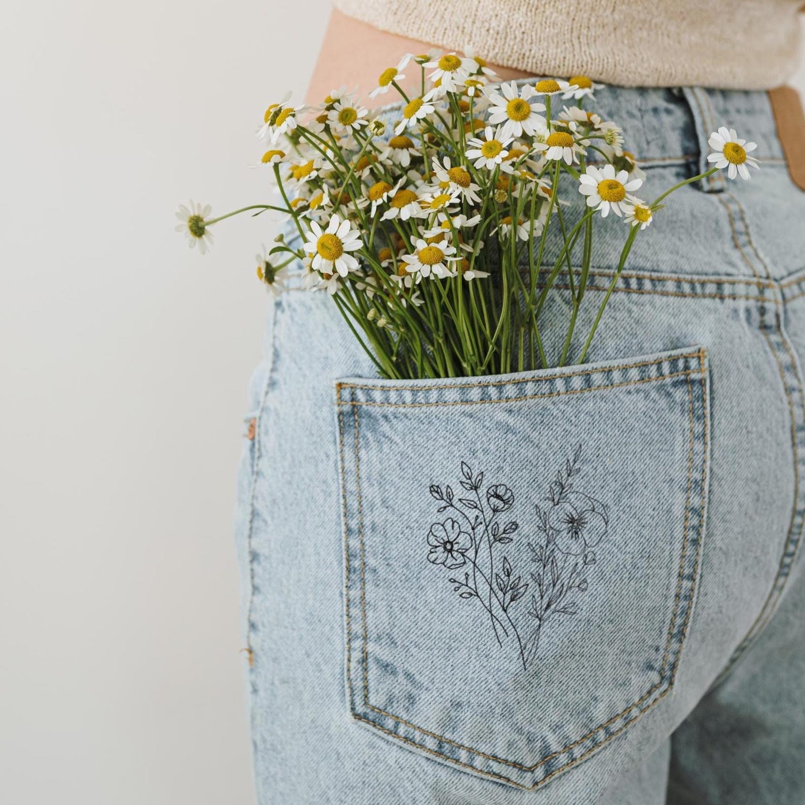 February Birthflowers Embroidery - Primrose & Violet Designs; Machine ...