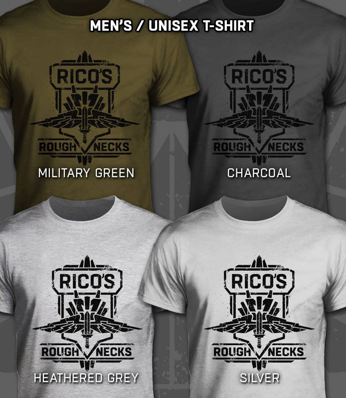 Rico's Roughnecks Starship Troopers Men's / Unisex | Etsy