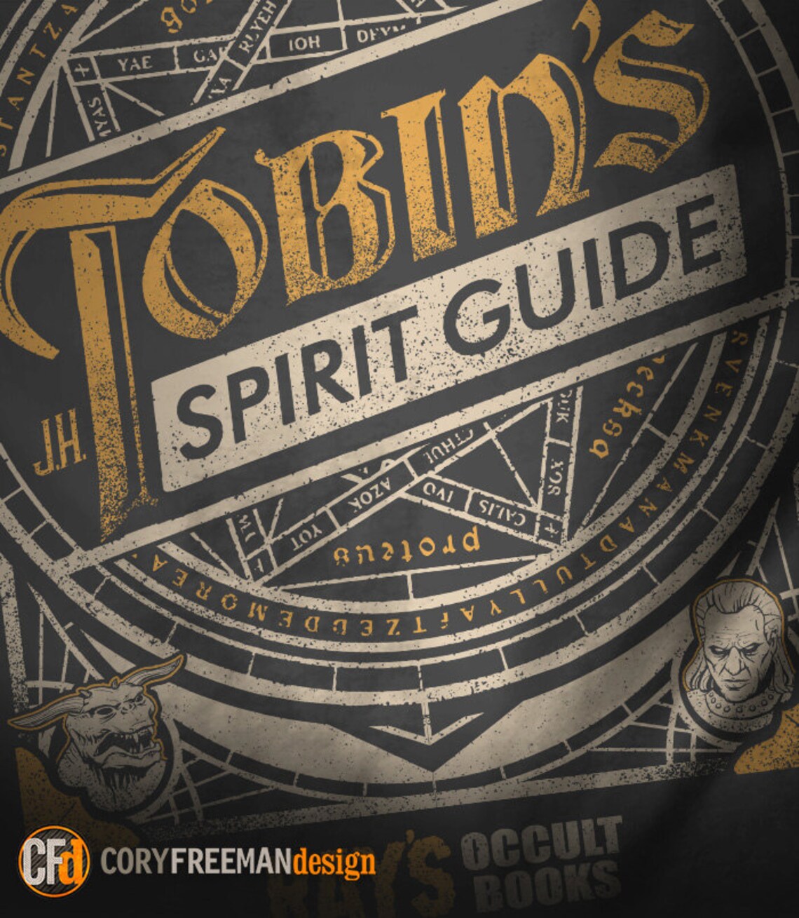 Tobin's Spirit Guide - Ghostbusters T-shirt - Men's / Unisex & Women's ...