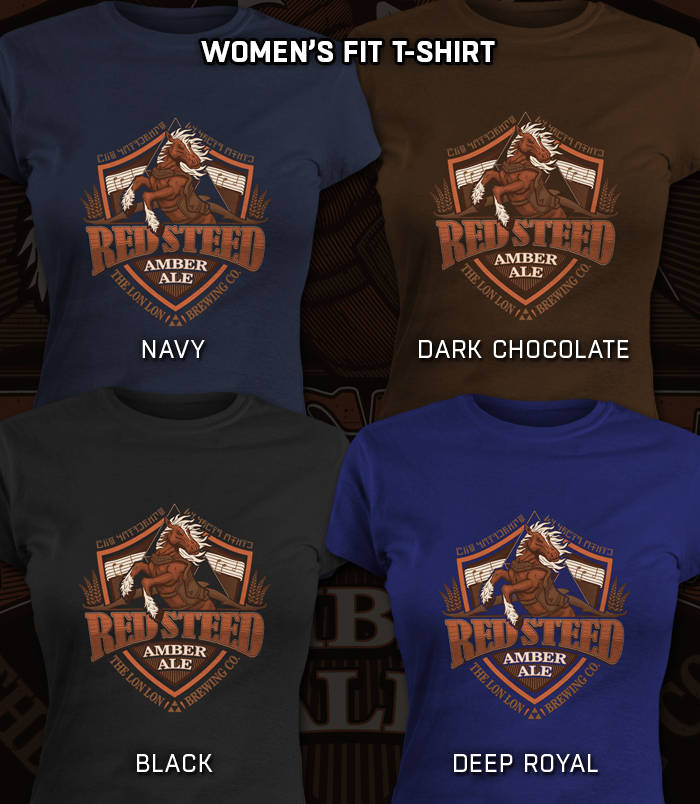 Red Steed Amber Ale the Legend of Zelda T-shirt Men's | Etsy