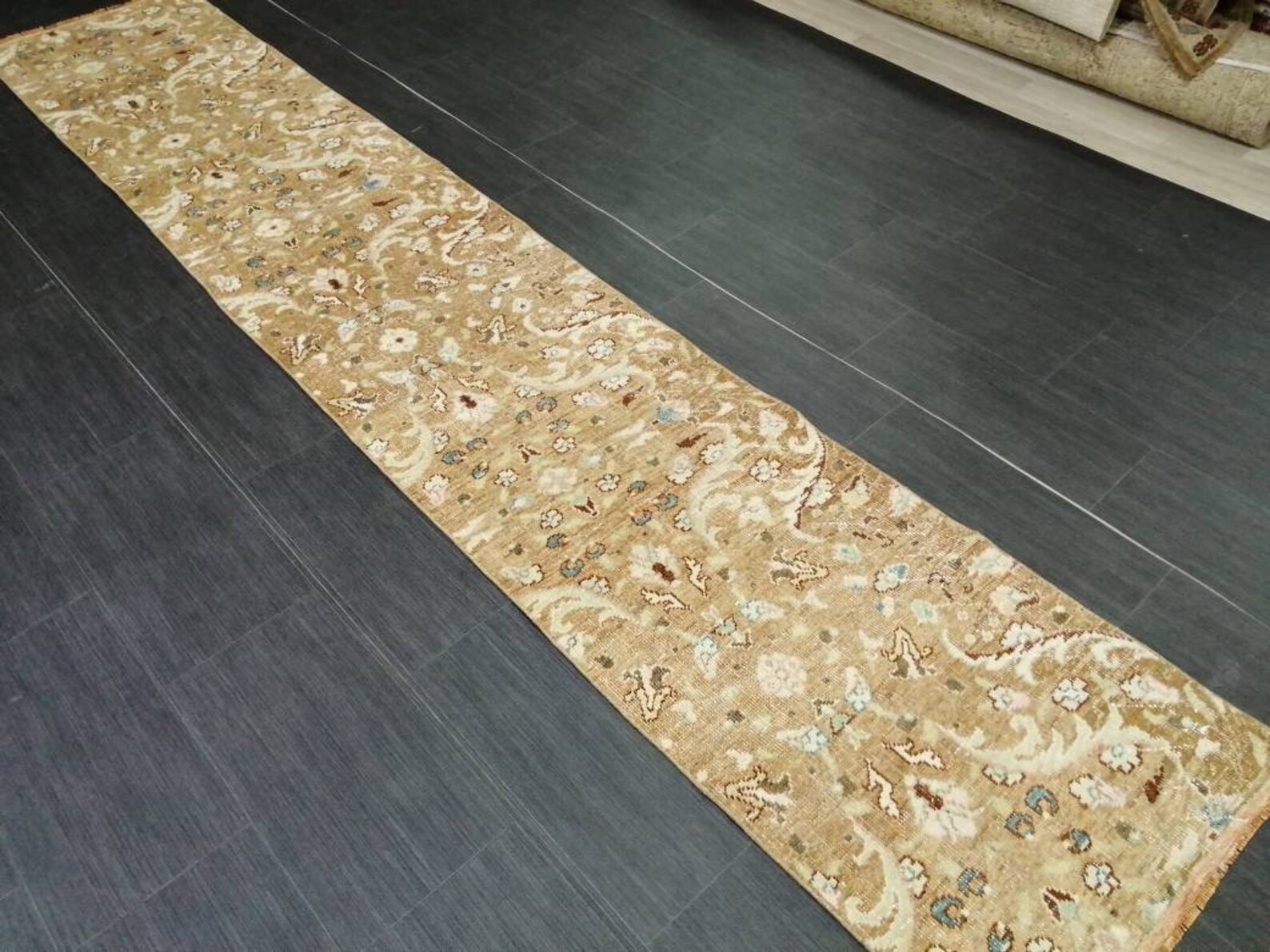 Muted Vintage Runner Rug 2x10. 8 Hallway Runner Rug Kitchen | Etsy