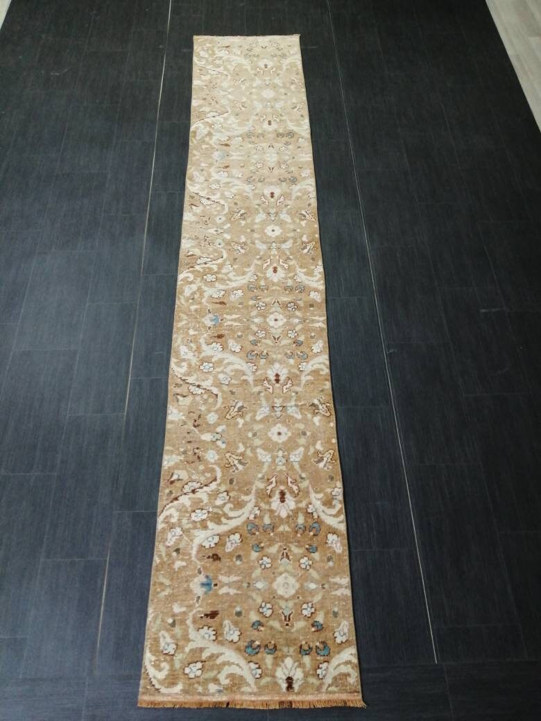 Muted Vintage Runner Rug 2x10. 8 Hallway Runner Rug Kitchen | Etsy
