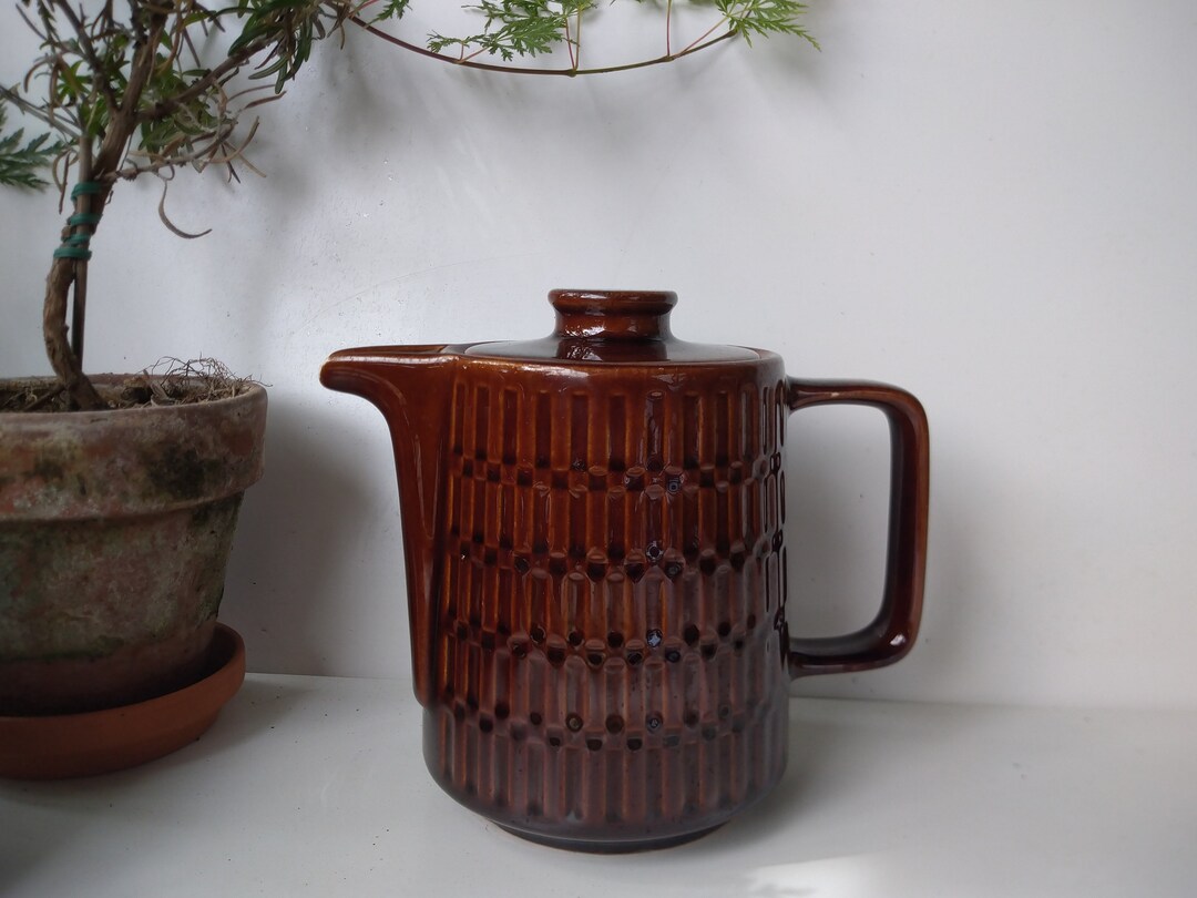 Vintage 70s Coffee Pot Teapot Fireproof Pot 650ml Mid Century - Etsy UK