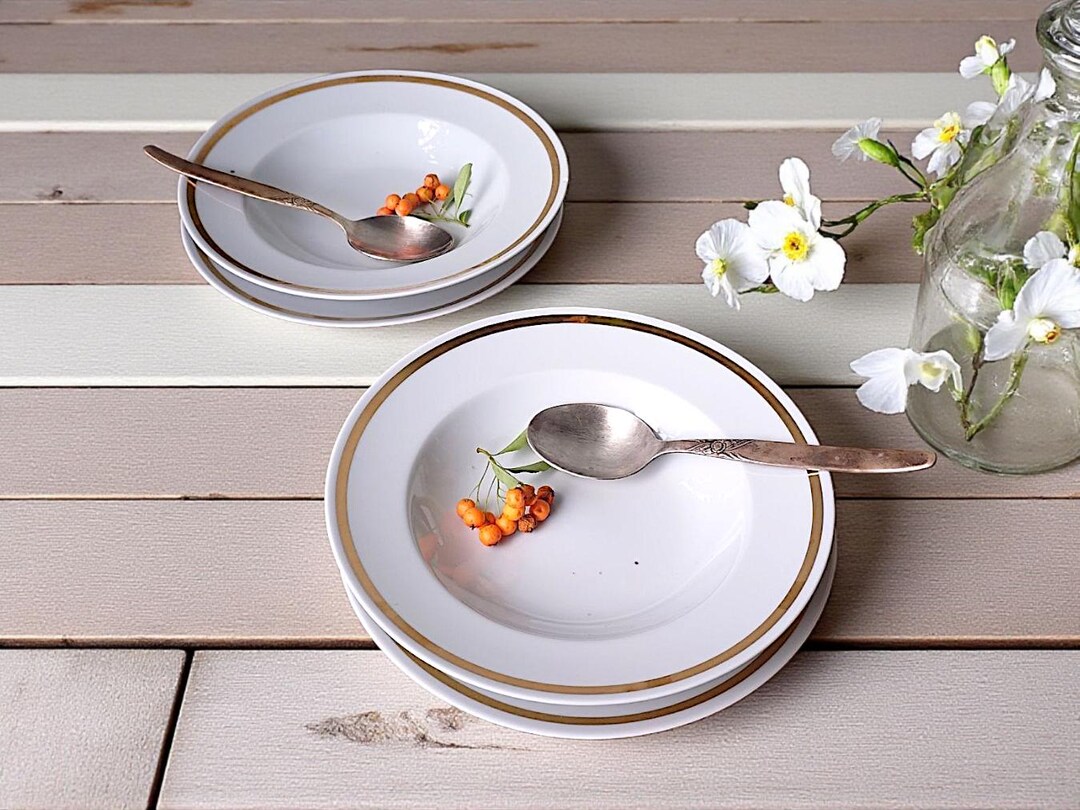 Helena Graf Von Henneberg Plate Set – 2 Flat and 2 Deep Vintage ...