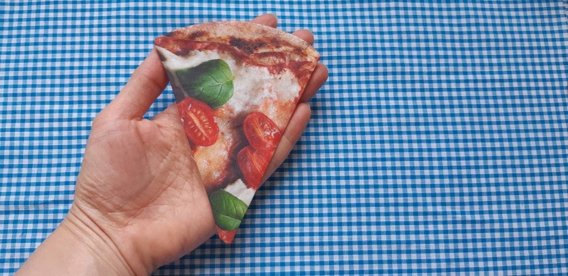 Realistic Pizza Cat Toy Handmade Catnip Toy Filled With | Etsy