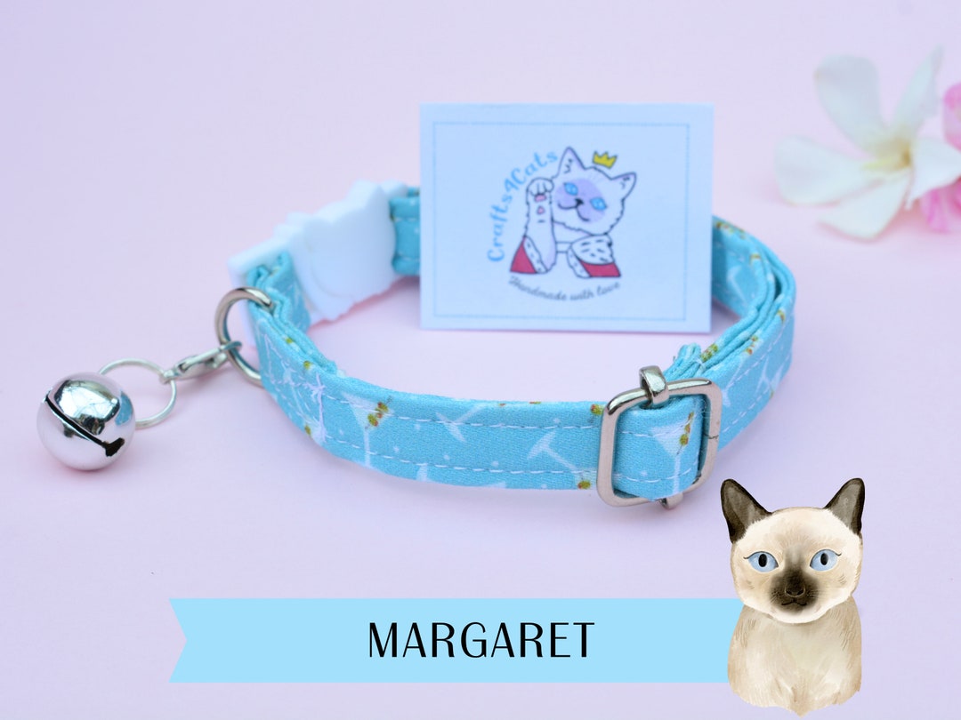Summer Cat Collar 'margaret' With Bell | Coctail Glasses Cat, Kitten ...