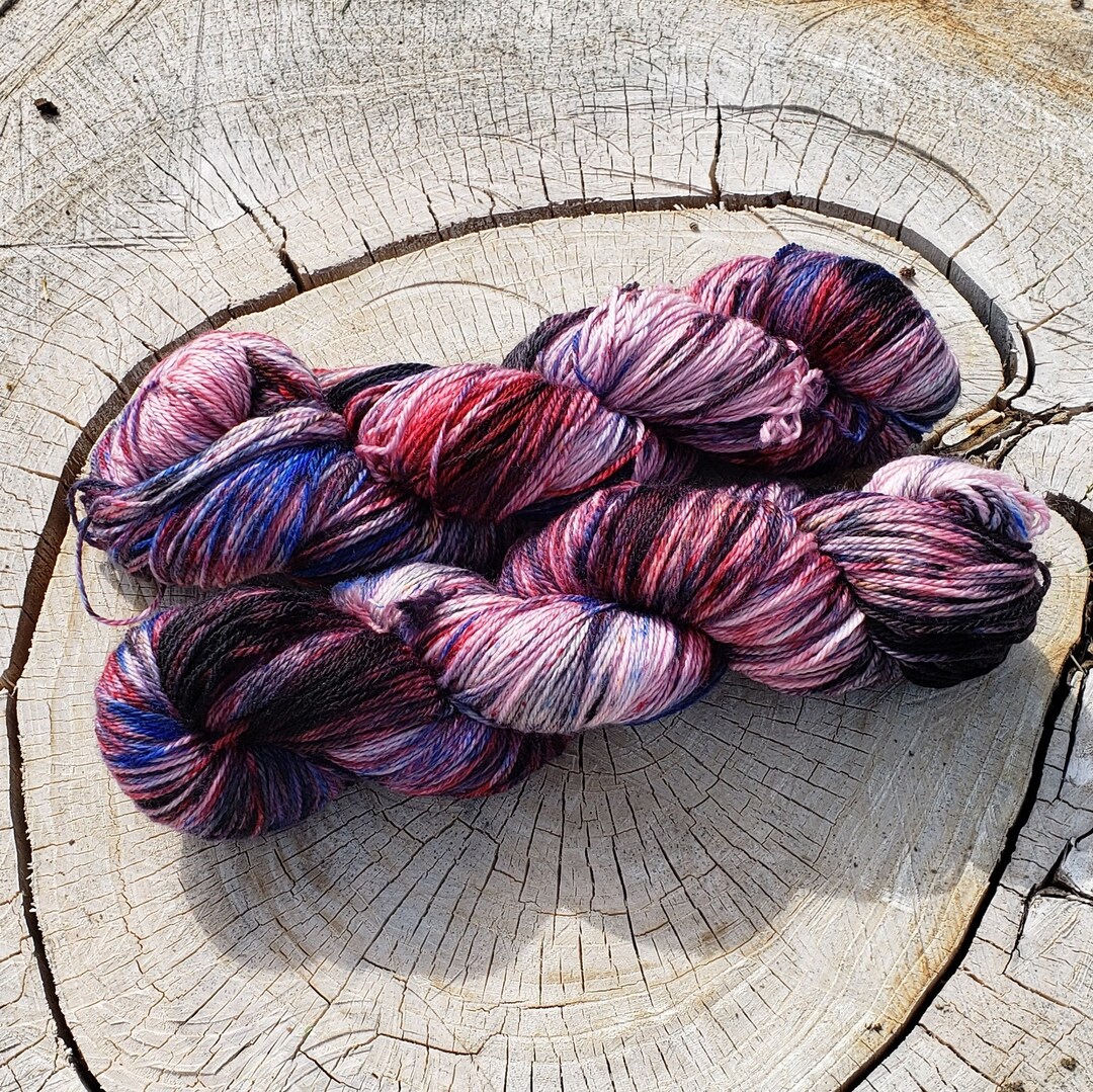 Fiery of Dragons | Hand Dyed Yarn | Superwash Italian Fingerling Yarn ...