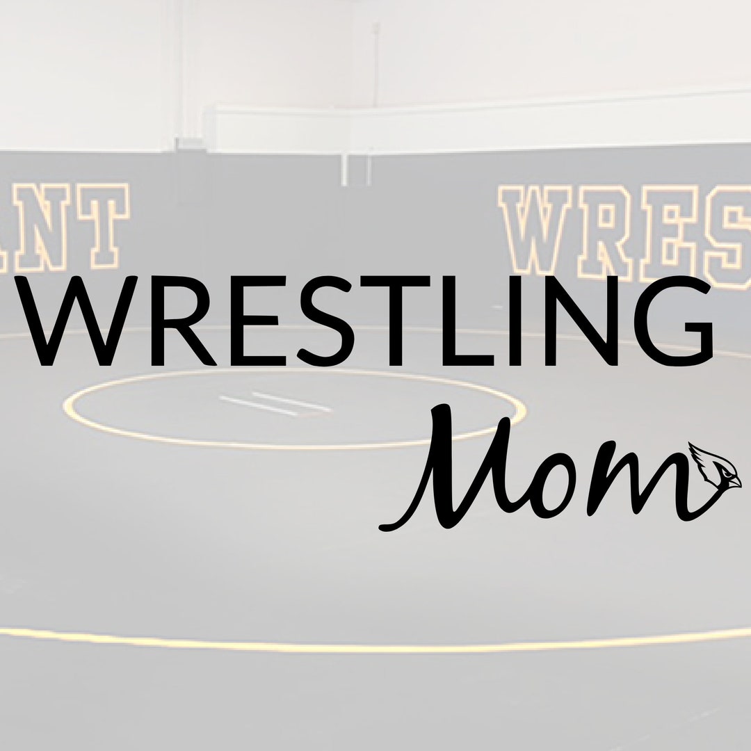 Cardinal Wrestling Mom Svg & Png - Etsy