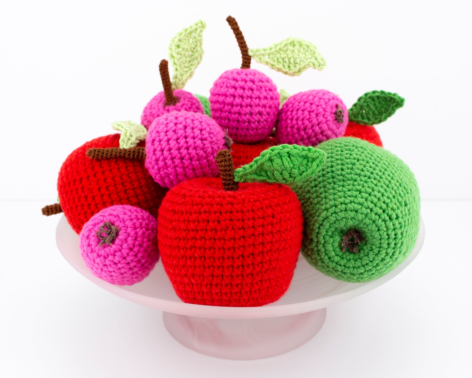 Crochet Apples PDF Pattern 3 Varieties of Apples Crochet | Etsy