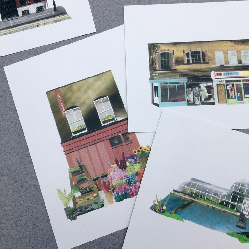 London Postcards/ London Architecture/ London Buildings/ | Etsy