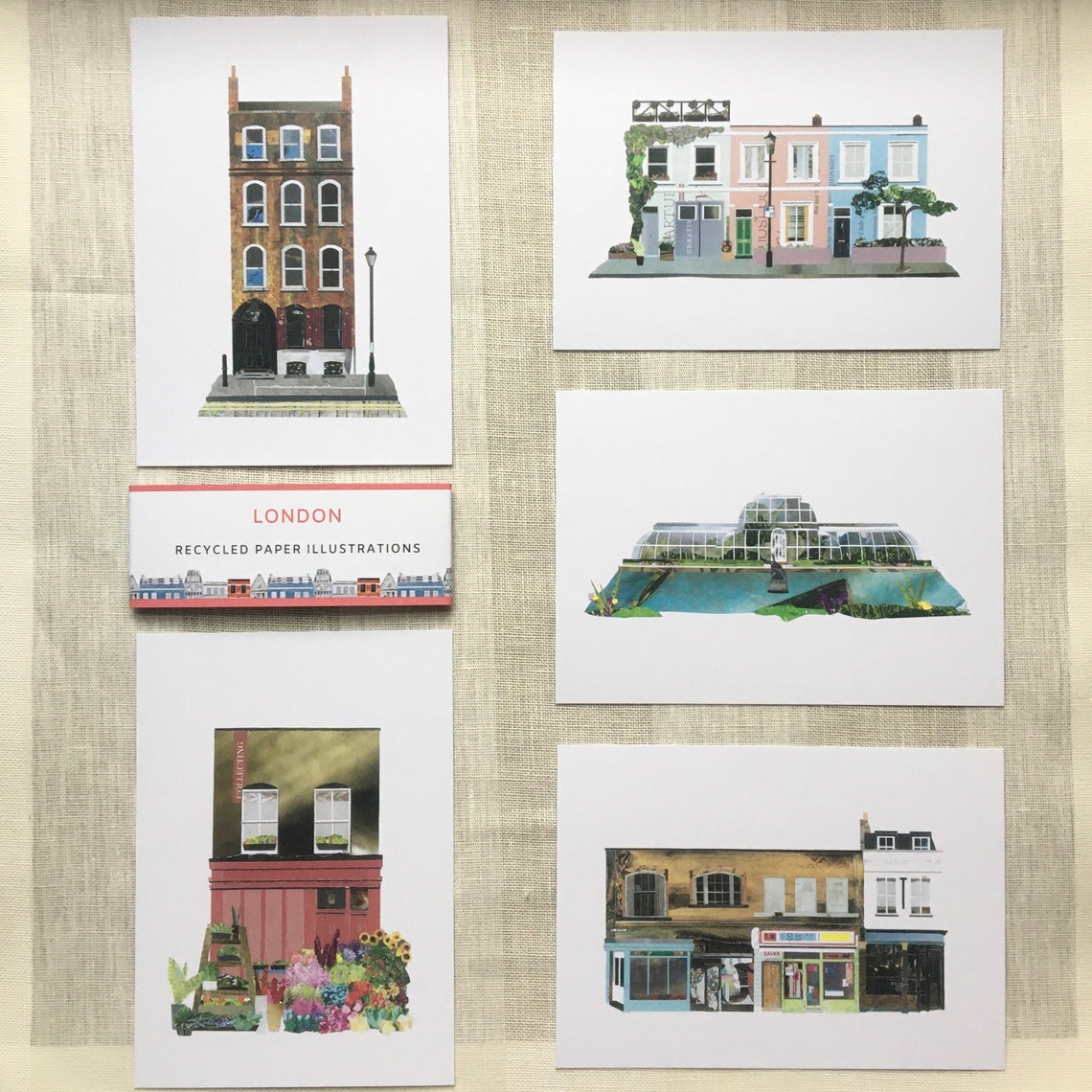 London Postcards/ London Architecture/ London Buildings/ London Sites ...