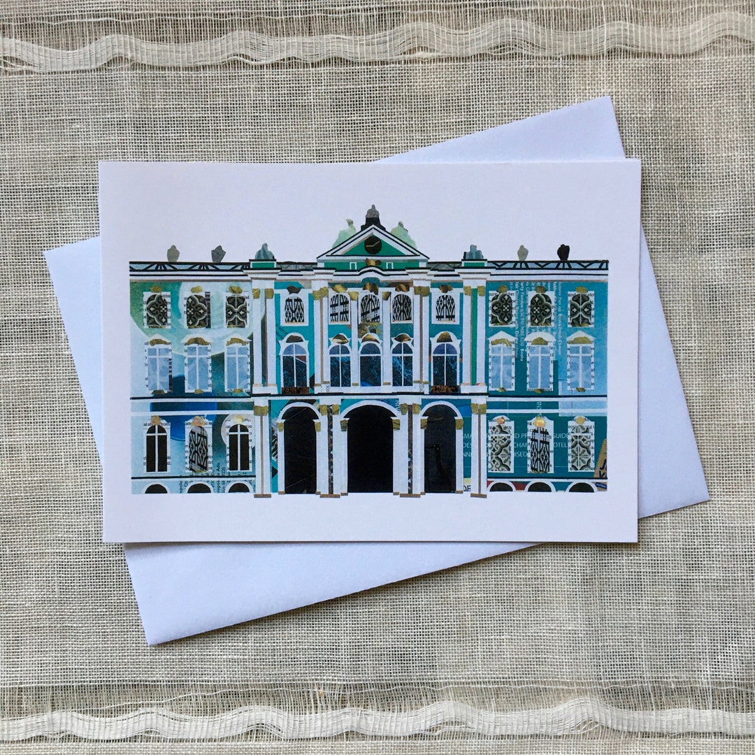 Hermitage Museum Card/ Museum Card/ Art Gallery Card/ Russia - Etsy