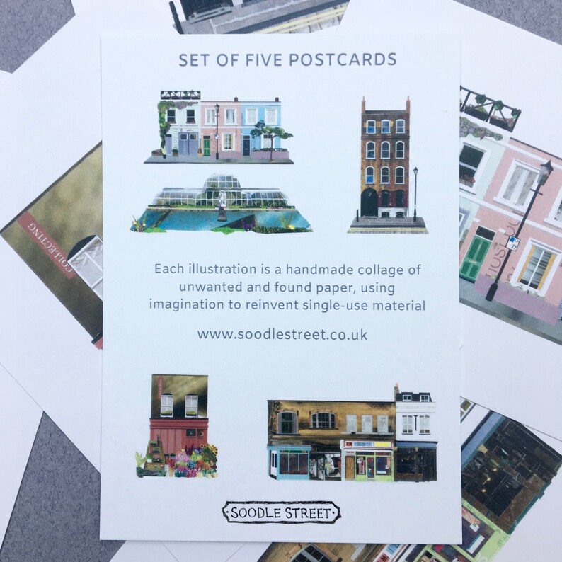 London Postcards/ London Architecture/ London Buildings/ - Etsy