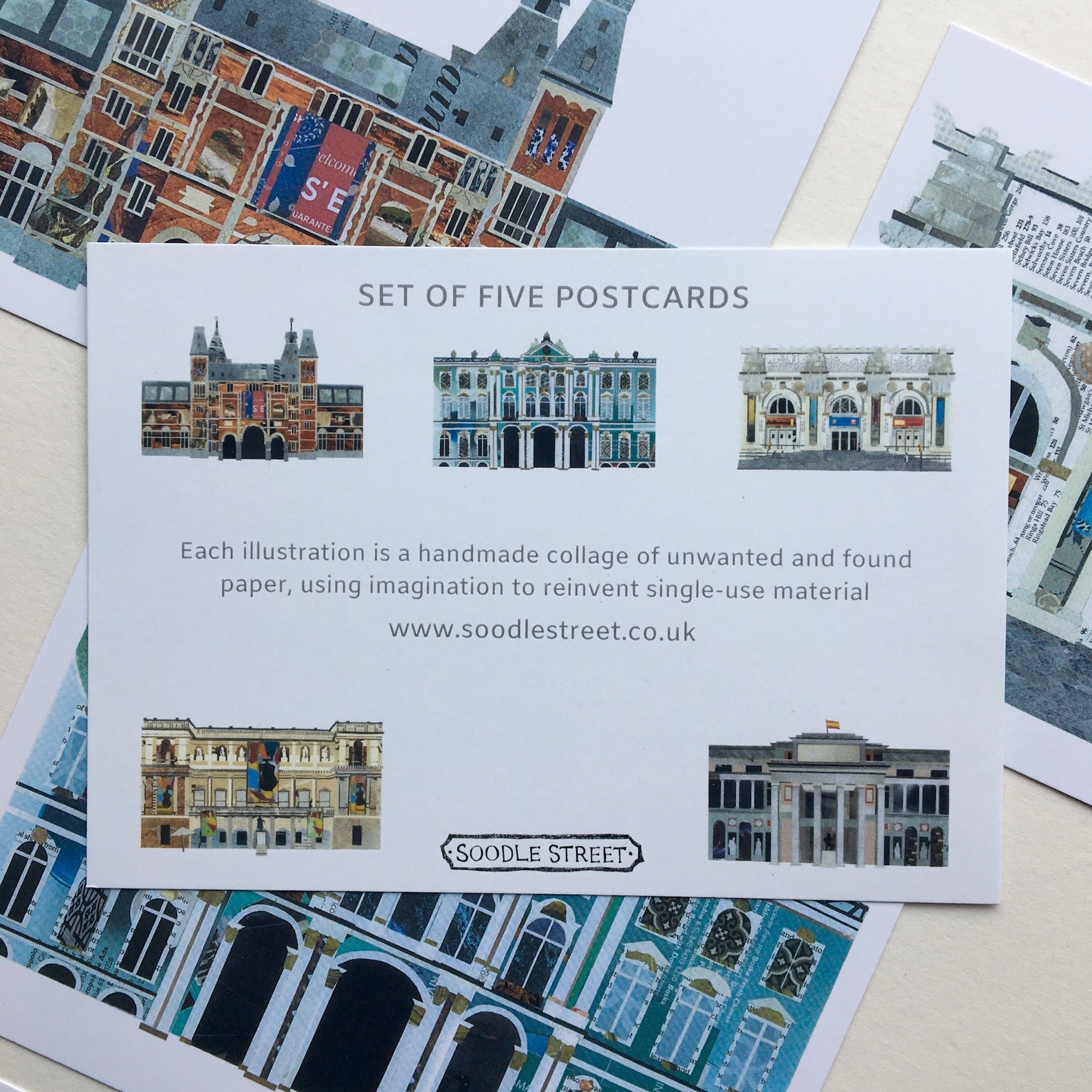 Art Gallery Postcards/ Museum Postcards/ Architecture - Etsy