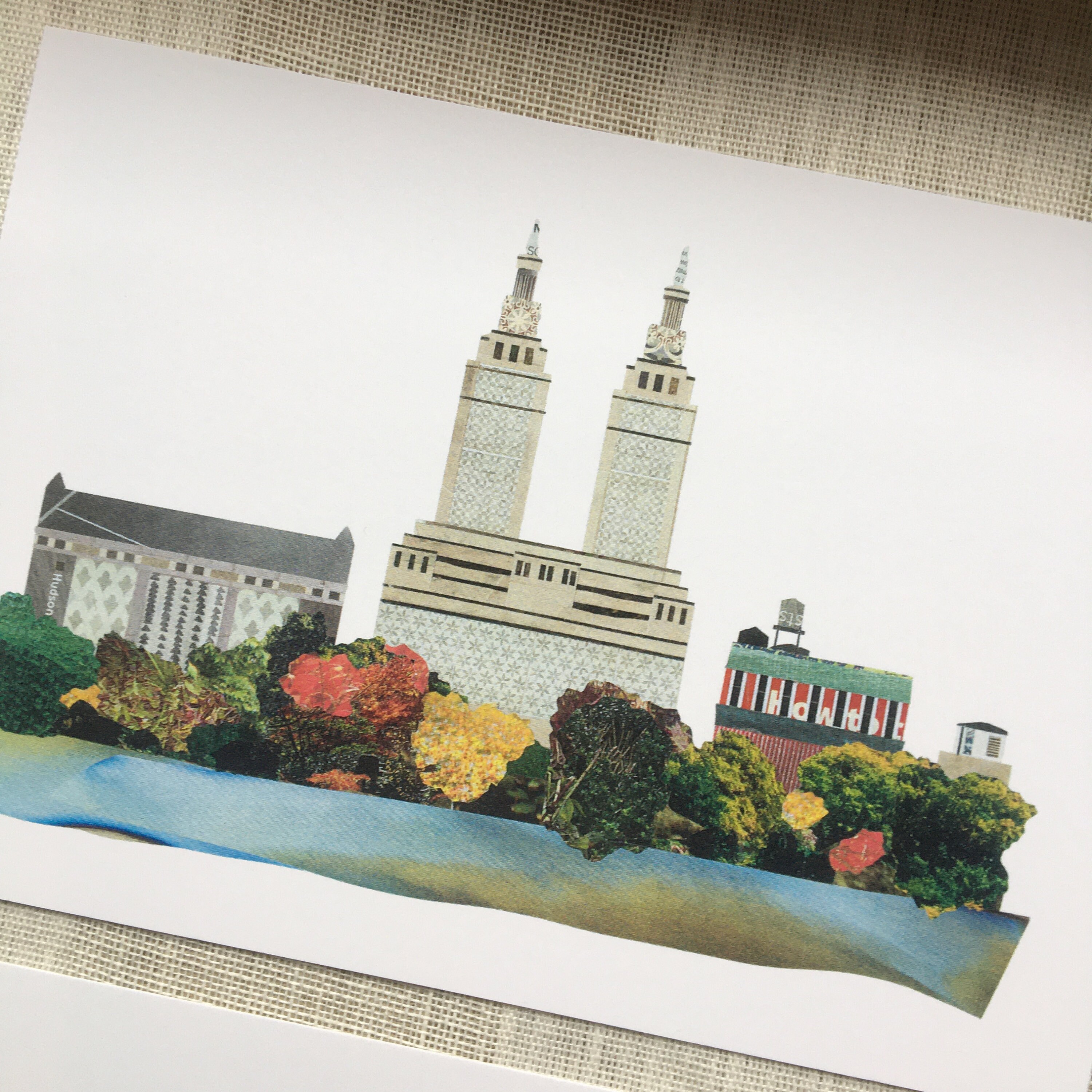 Travel Postcards/ Postcard Set/ City Postcard Collection/ Architecture ...