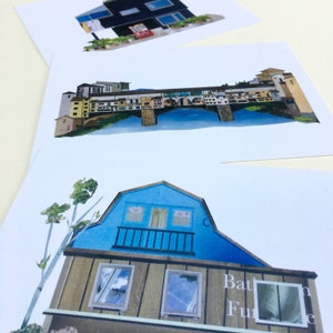 Travel Postcards/ Postcard Set/ City Postcard Collection/ - Etsy