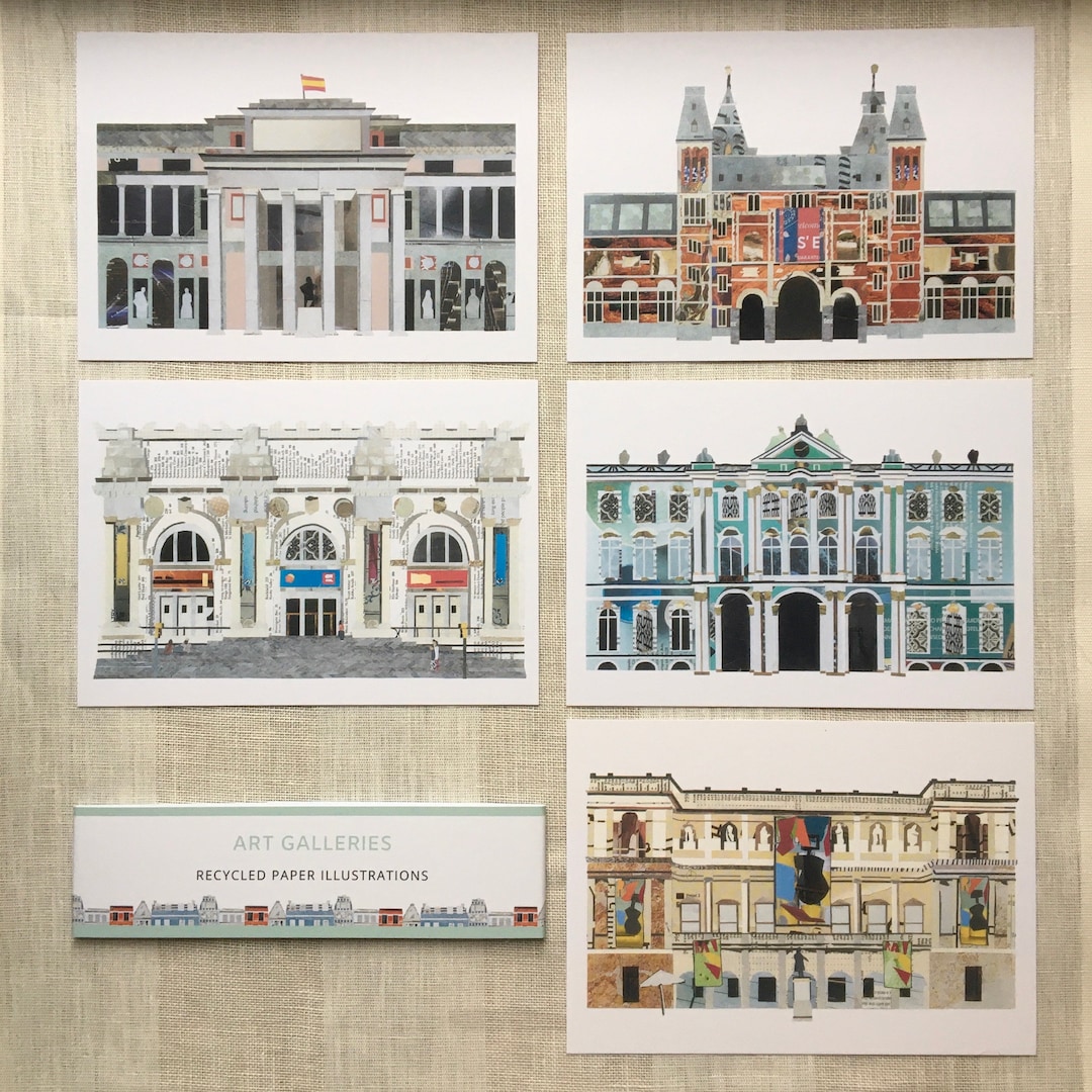 Art Gallery Postcards/ Museum Postcards/ Architecture Postcards/ Travel ...