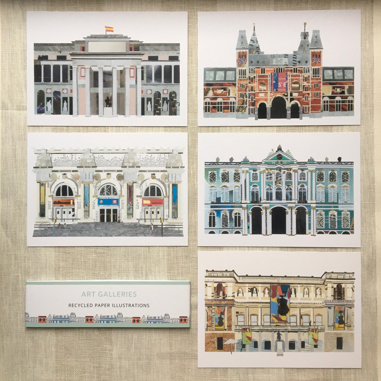 Art Gallery Postcards/ Museum Postcards/ Architecture Postcards/ Travel ...