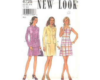 New Look 6282 Size 4-16 Misses Maxi Dresses With Elastic Waist Sewing ...