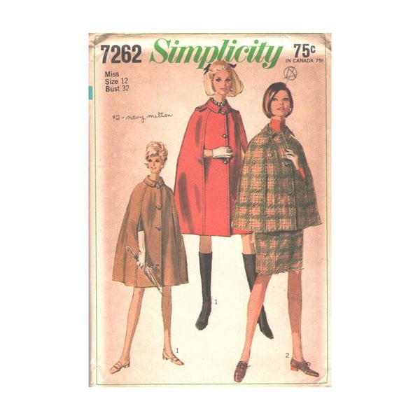 1960s Cape Pattern - Etsy
