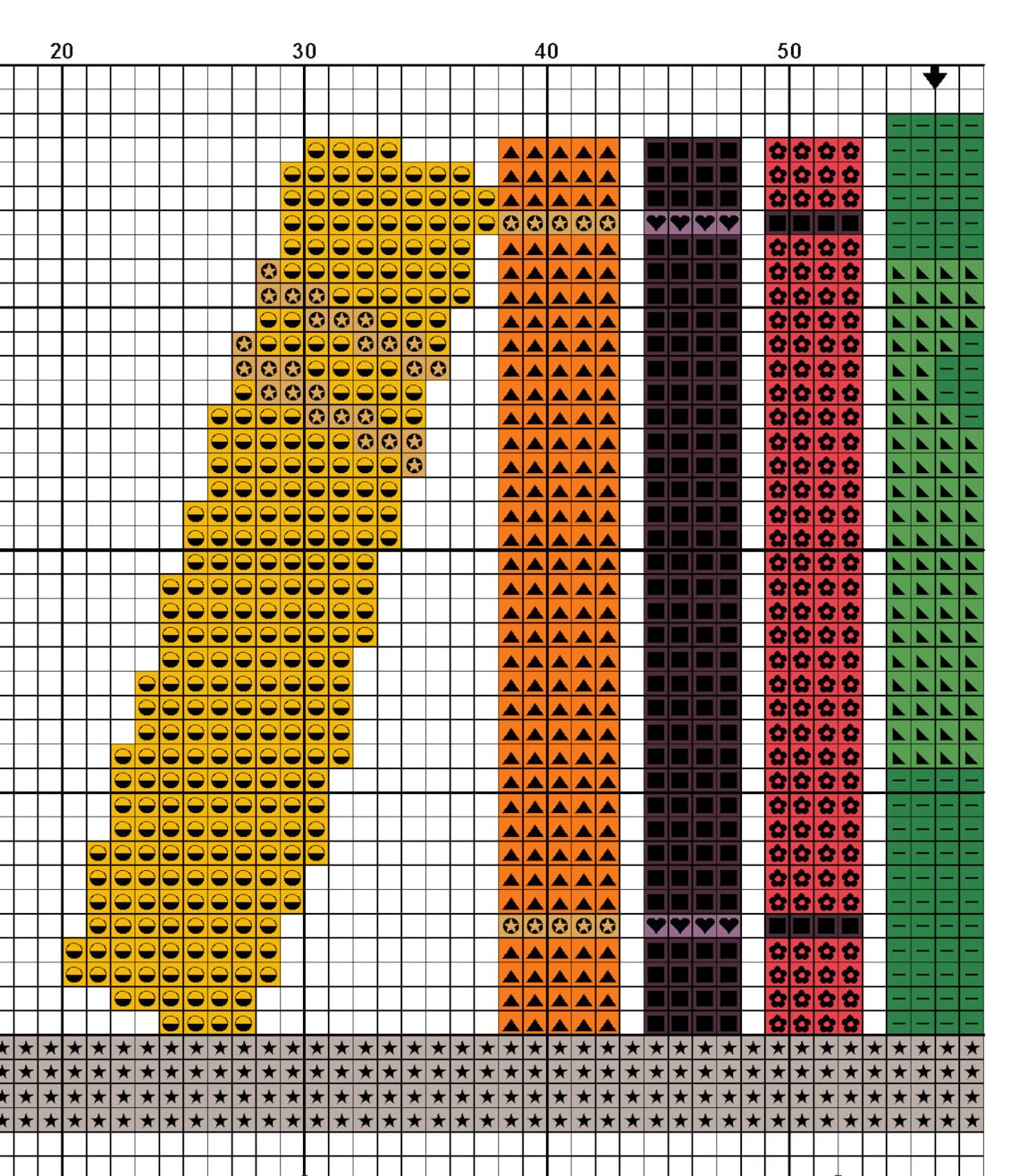 BOOKS cross stitch pattern inspirational embroidery counted | Etsy