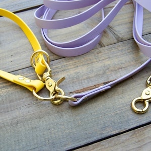 Biothane Long Line Dog Leash, 5/8 Inch Width Extra Long Leash, Recall ...