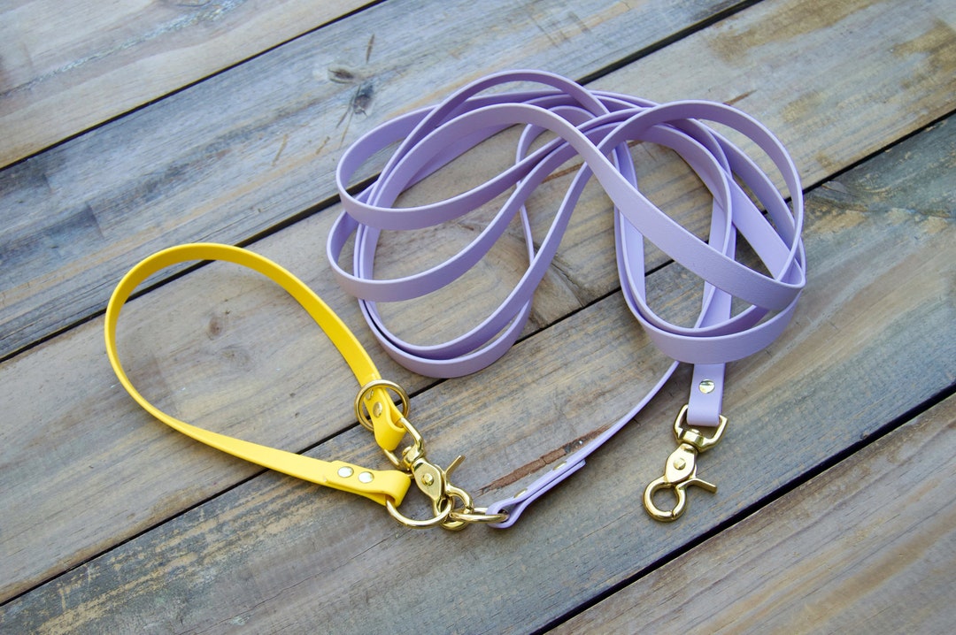 Biothane Long Line Dog Leash, 5/8 Inch Width Extra Long Leash, Recall ...