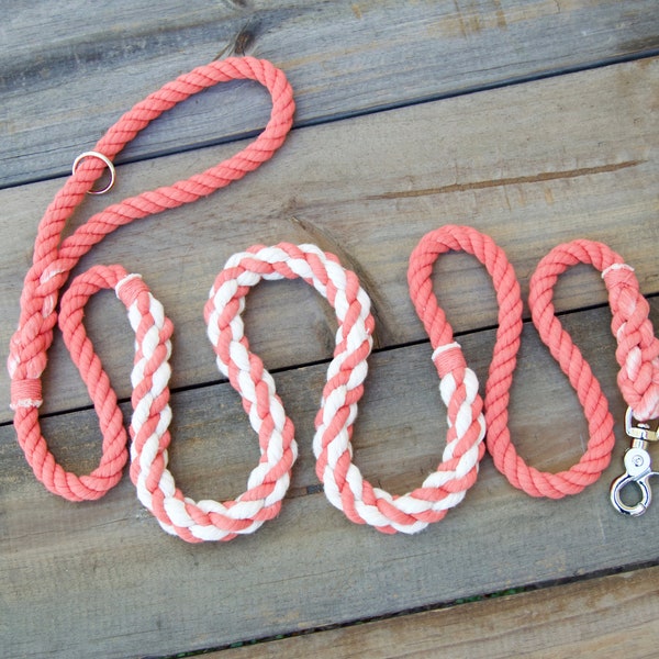 White Leash - Etsy