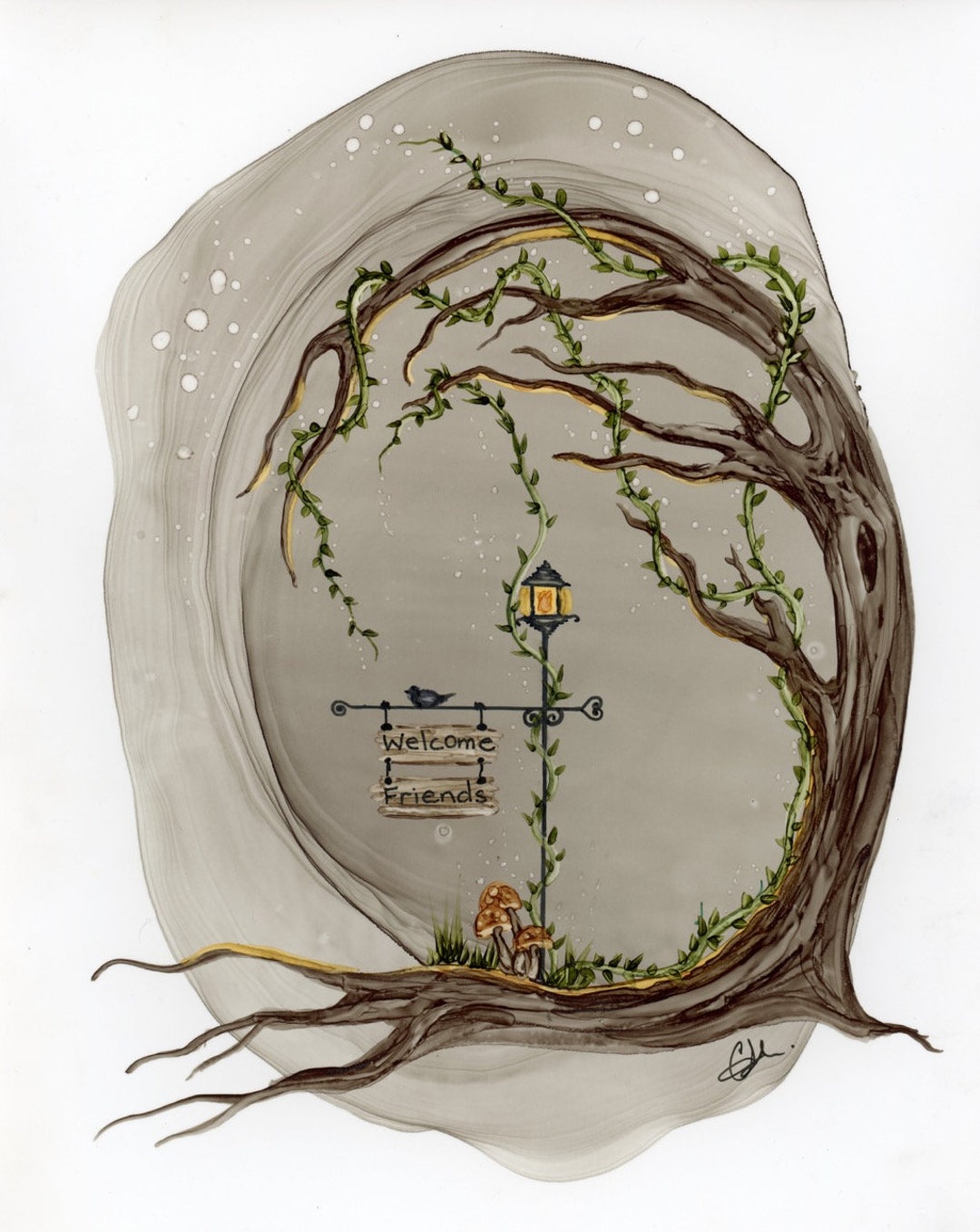 Enchanted Forest: Welcome - Etsy