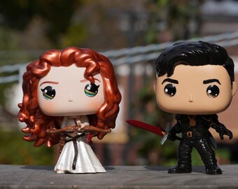 De Blood and Ash Poppy and Casteel Custom Funko Pops De - Etsy España