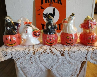 Halloween Candles Vintage - Etsy