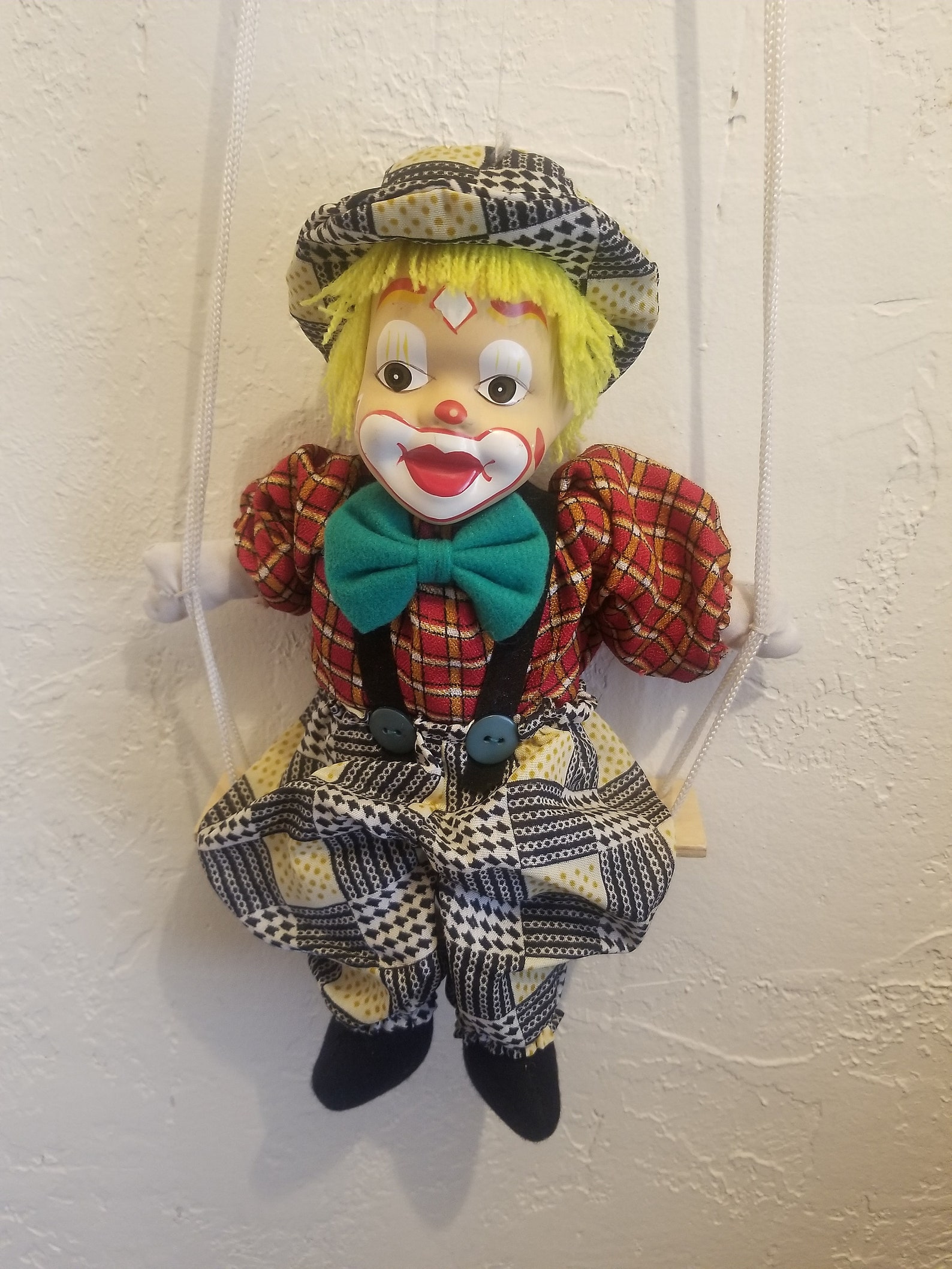 Vintage swinging clown from the 90s collectors clowns | Etsy
