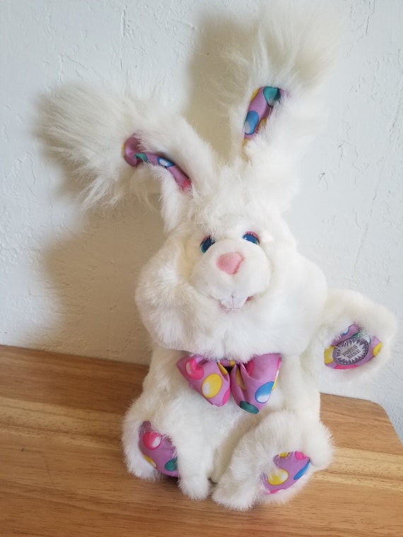 Vintage Giggle Bunny White Bunny Rabbit With Jelly Beans - Etsy