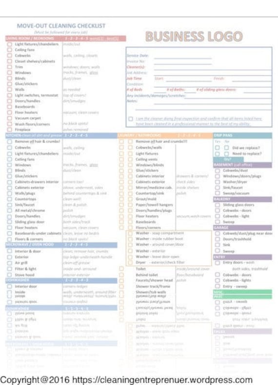 Apartment Turnover Checklist