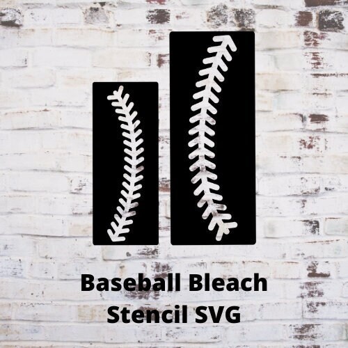 Baseball Bleach Stencil Svg/baseball Bleach Stencil Svg/baseball Svg ...