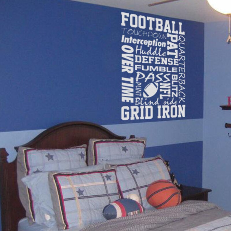 Football Subway Art - Etsy