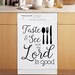 Taste and See That the Lord is Good Bible Verse Scripture Kitchen Wall ...