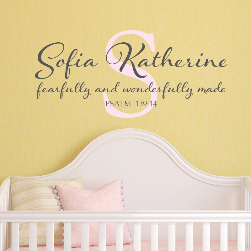 Monogram Bible Verse - Etsy