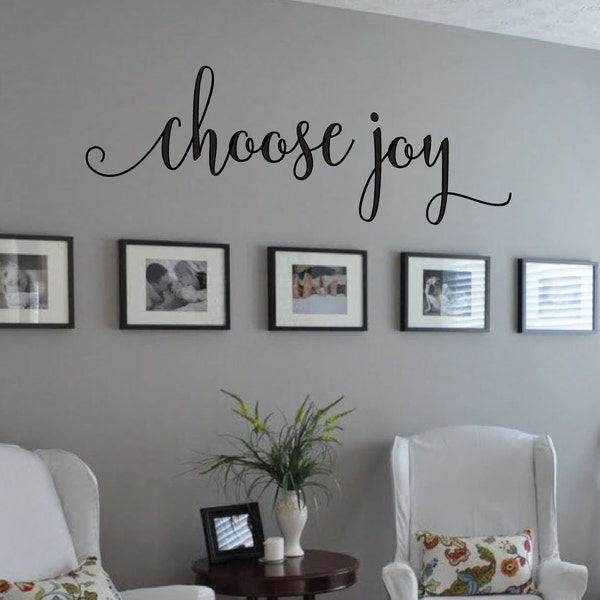 Joy Wall Decal - Etsy