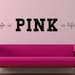 Life is Pink is Life Victoria's Secret Pink Vinyl Wall Decal - Etsy