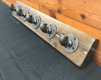 Industrial coat rack | Etsy