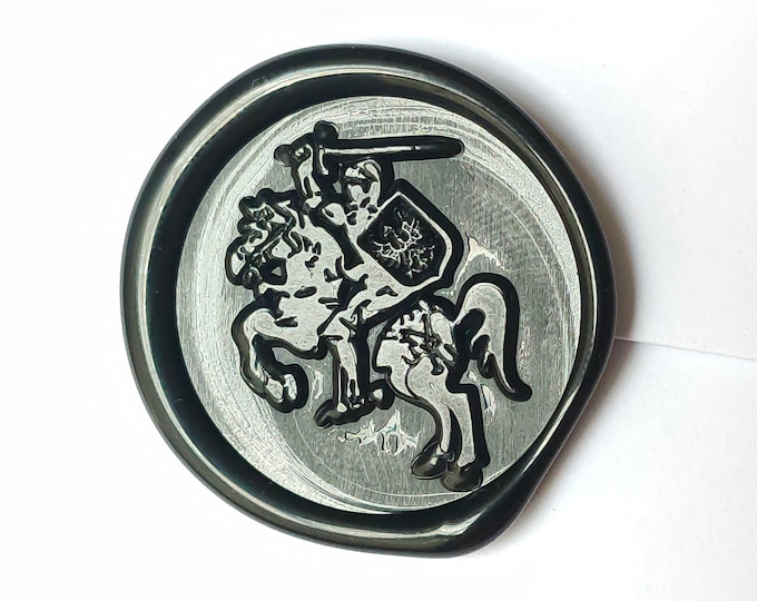 Medieval Knight Family Badge Wax Seal Stamp Kit, Invitation Wax Seals ...