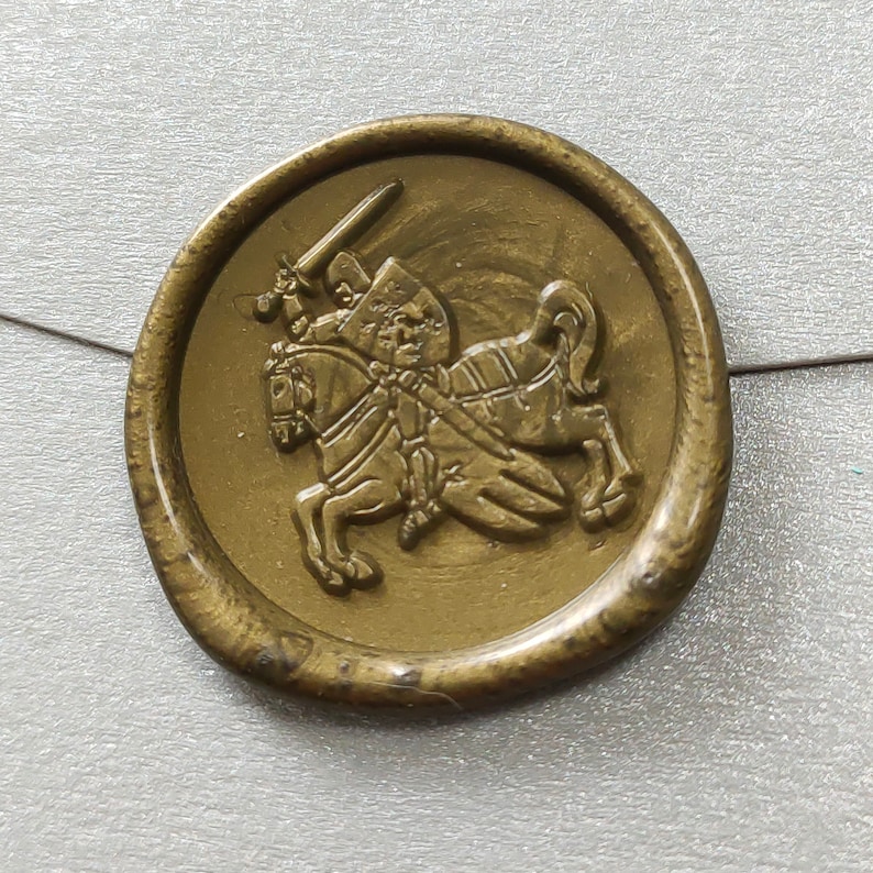 Knight Wax Seal Stamp - Etsy