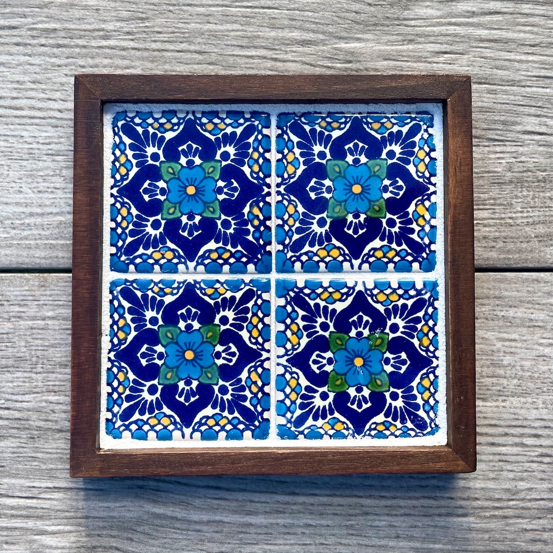 Mexican Tile Ring Tray - Etsy